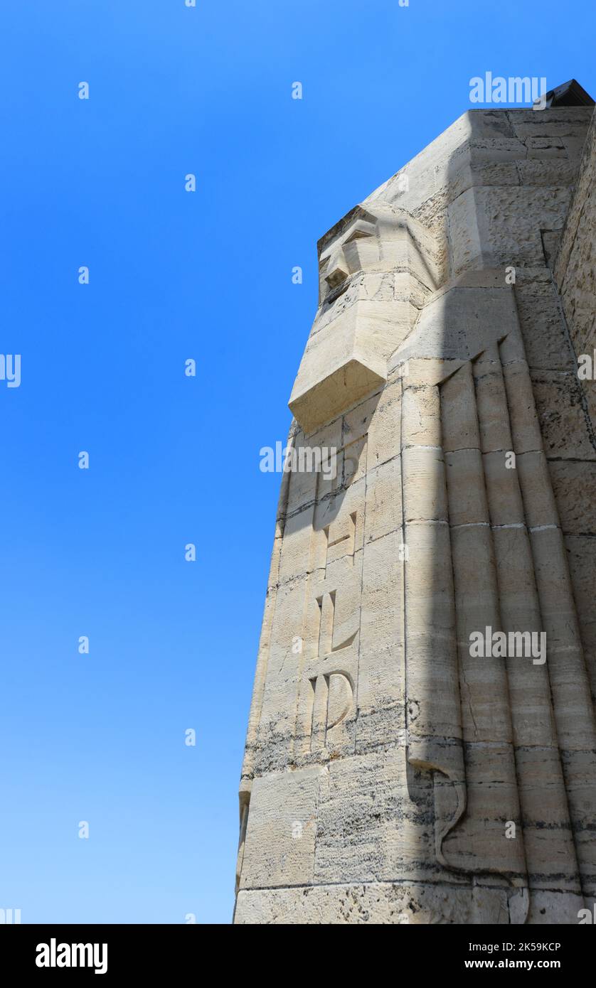 Beautiful reliefs decorating the top of the YMCA building in Jerusalem ...