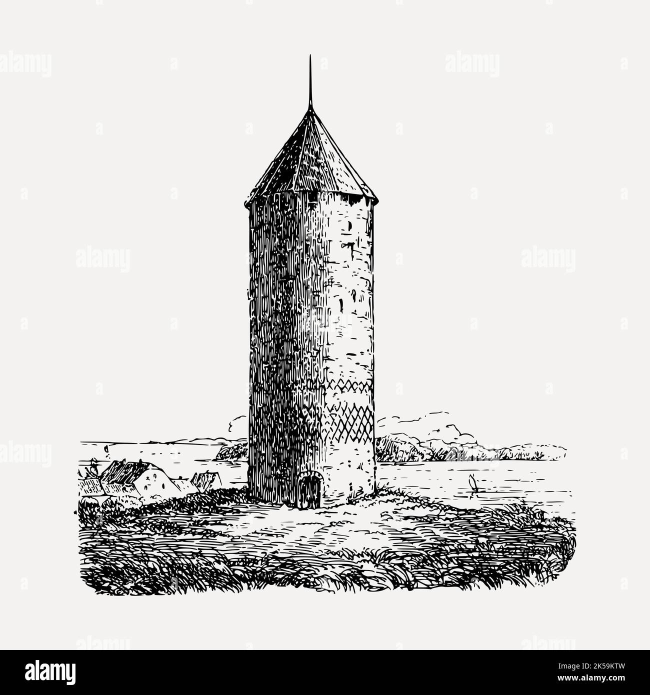 Fort tower clipart hi-res stock photography and images - Alamy