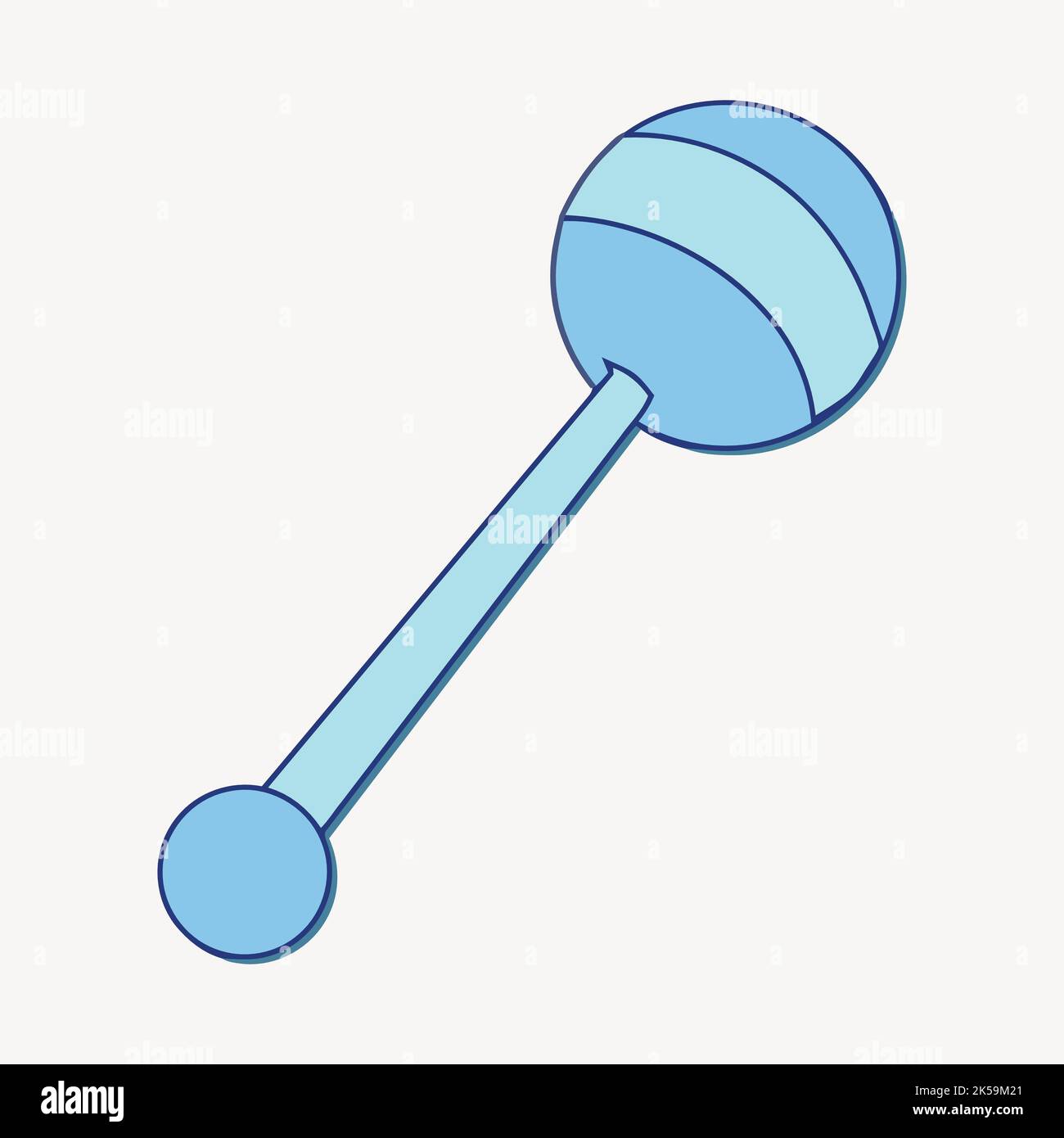 Baby rattle clipart hi-res stock photography and images - Alamy