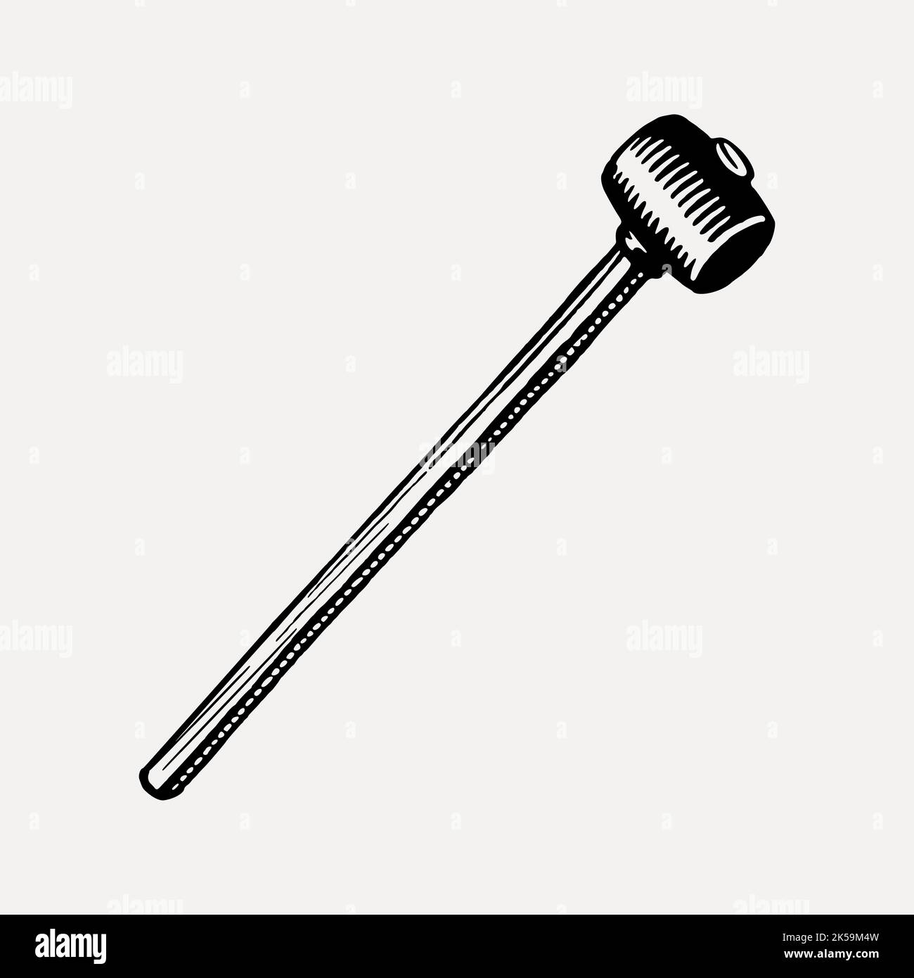 Maul drawing, vintage object illustration vector Stock Vector Image ...