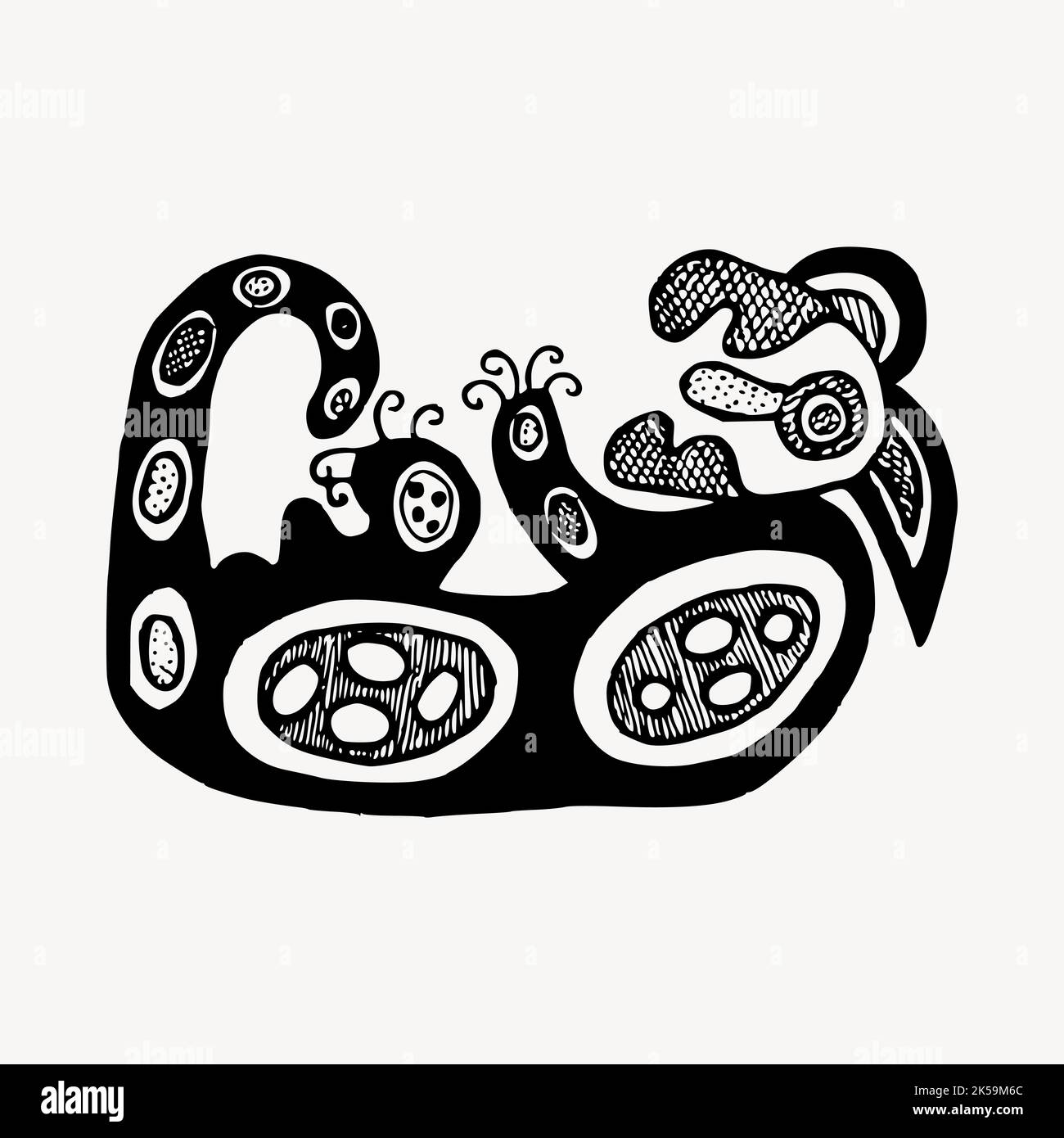 Aboriginal shape clipart, illustration vector Stock Vector Image & Art ...