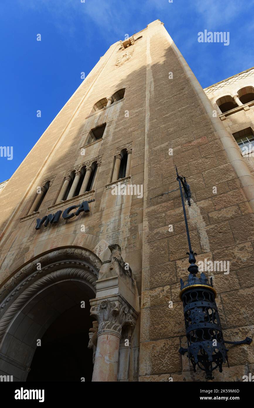 The Iconic YMCA building in Jerusalem, Israel Stock Photo - Alamy