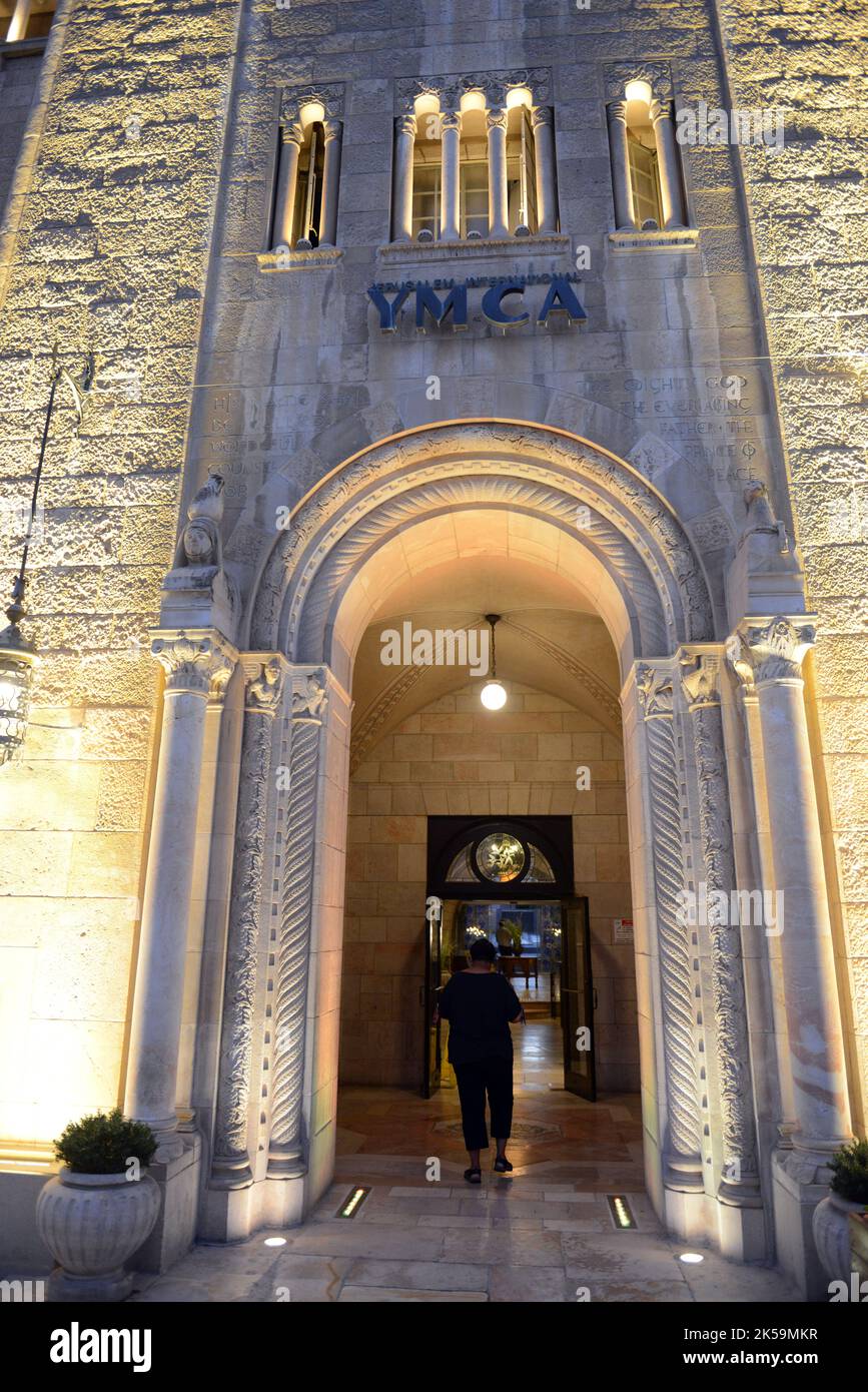 The Iconic YMCA building in Jerusalem, Israel Stock Photo - Alamy