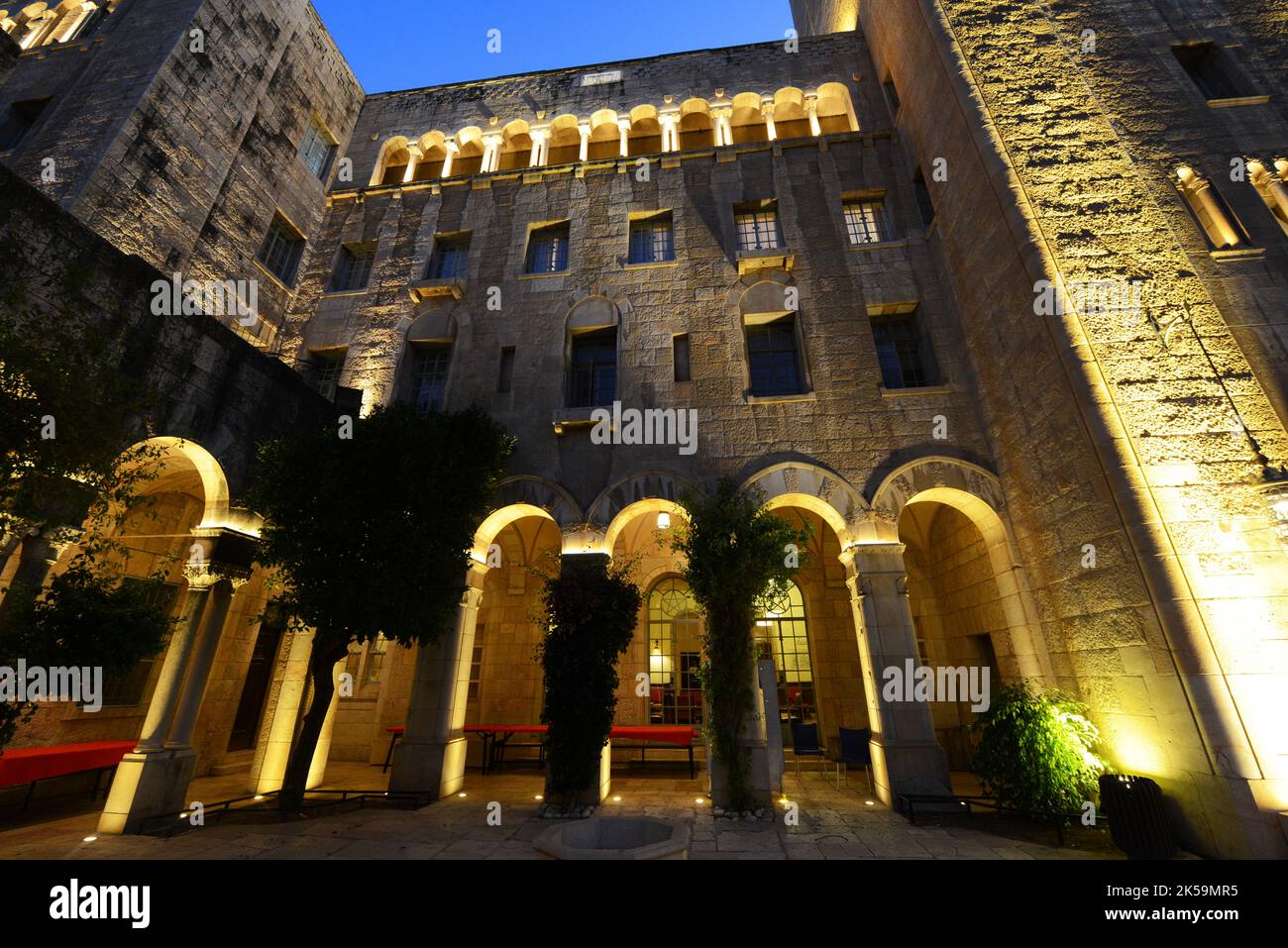 The Iconic YMCA building in Jerusalem, Israel Stock Photo - Alamy