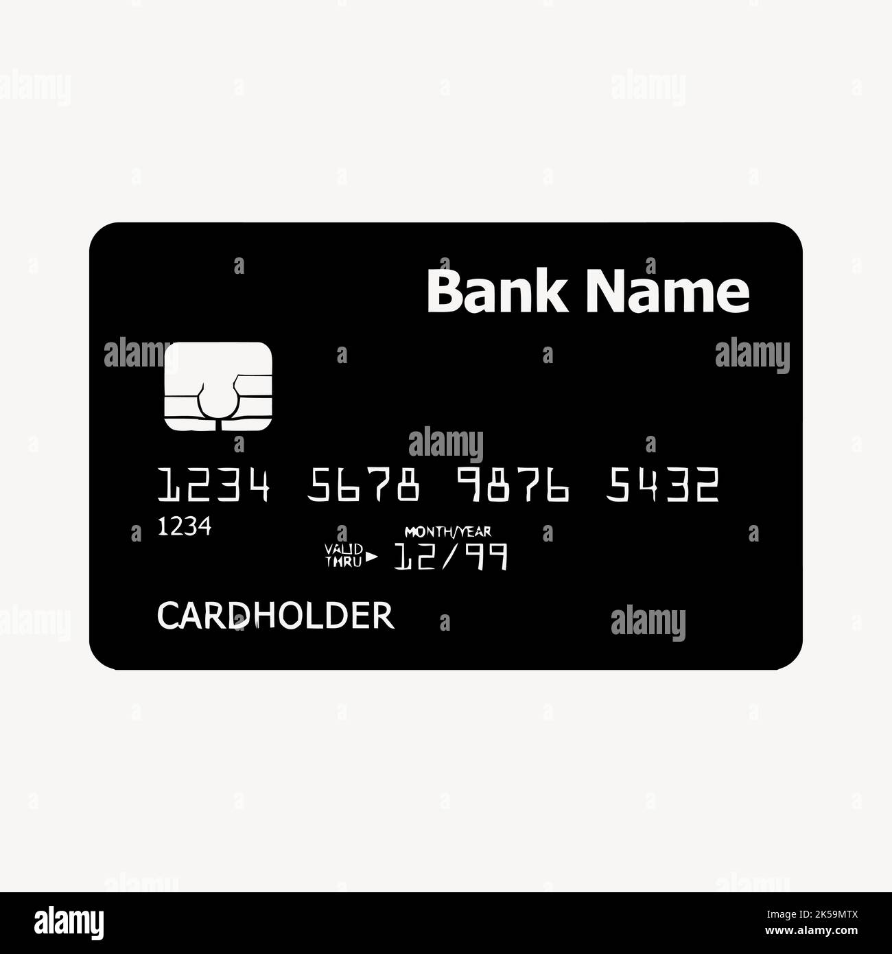 Credit card clipart hi-res stock photography and images - Alamy