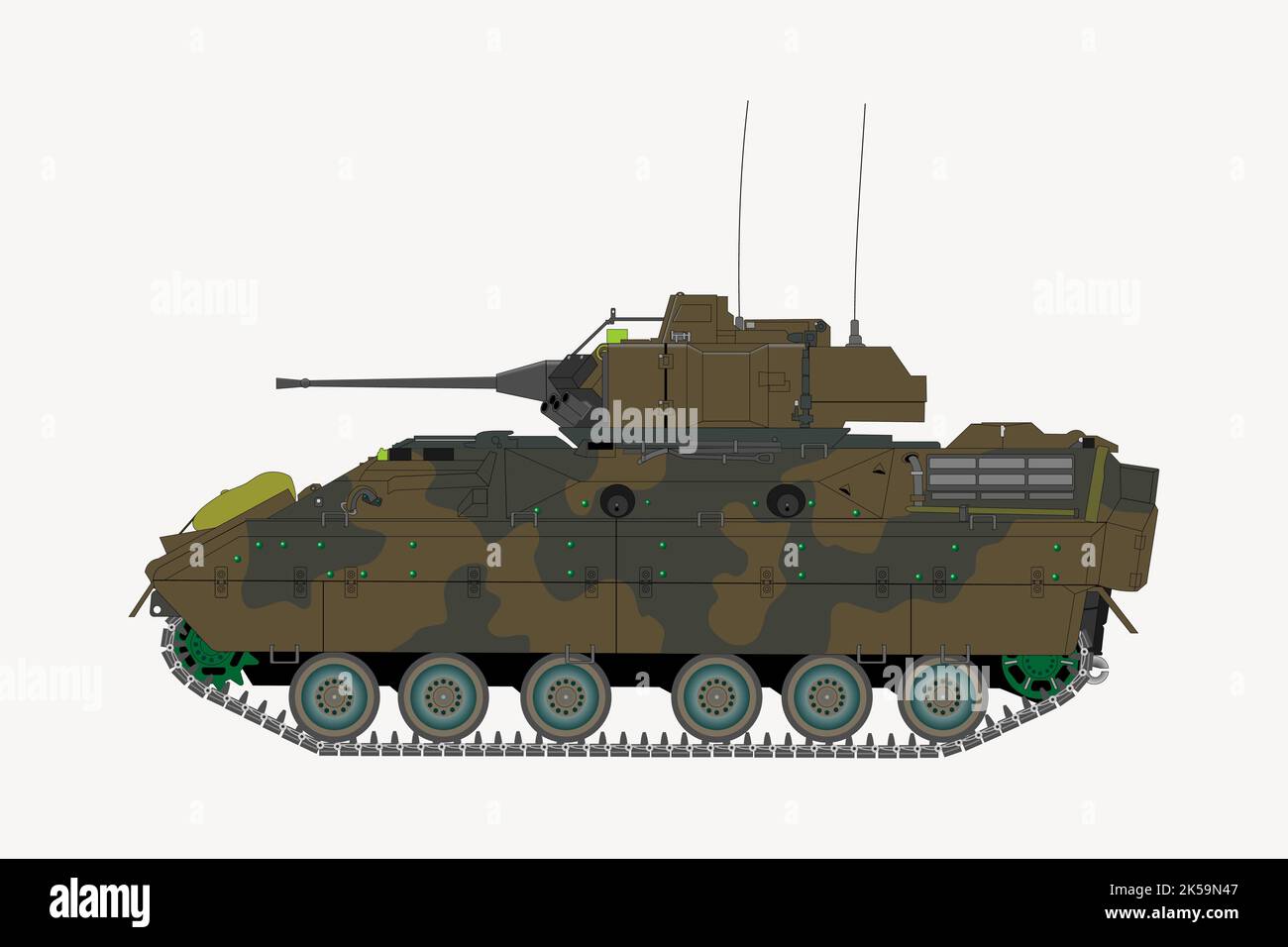 Army tank clipart, illustration vector Stock Vector Image & Art - Alamy