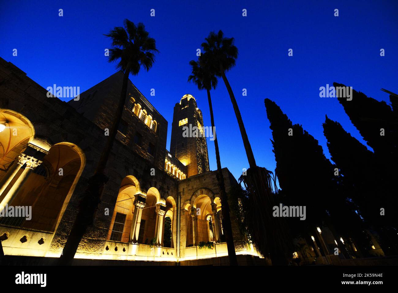 The Iconic YMCA building in Jerusalem, Israel Stock Photo - Alamy