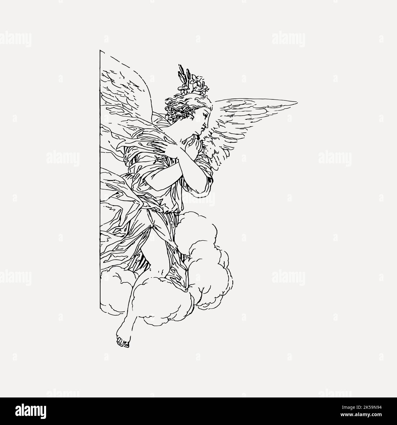 Angel clipart hi-res stock photography and images - Alamy