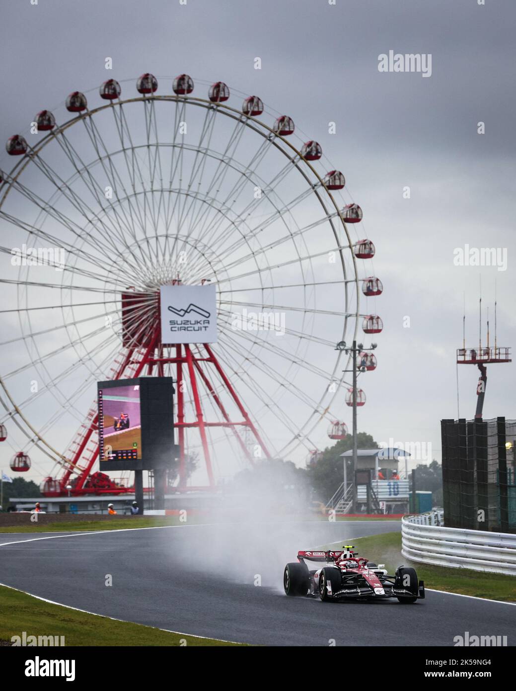 Suzuka, Japan, 07/10/2022, 24 ZHOU Guanyu (chi), Alfa Romeo F1 Team ...