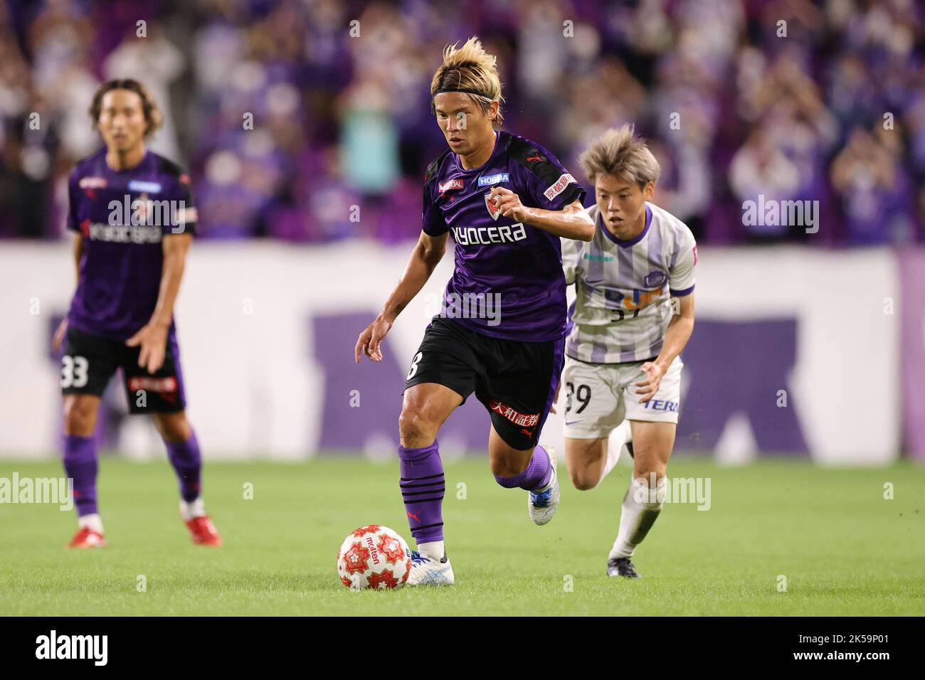 Kyoto, Japan. 5th Oct, 2022. Daigo Araki (Sanga) Football/Soccer : The ...