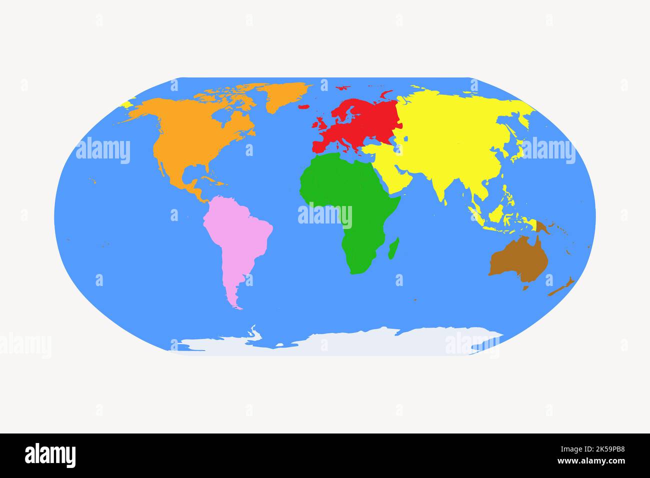 World map clipart, environment illustration vector Stock Vector Image ...