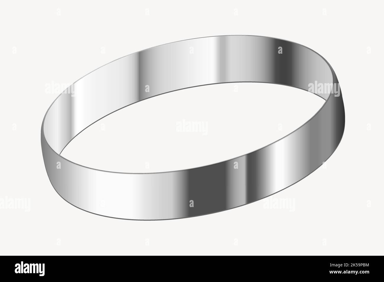 Silver ring clipart, illustration vector Stock Vector Image & Art - Alamy