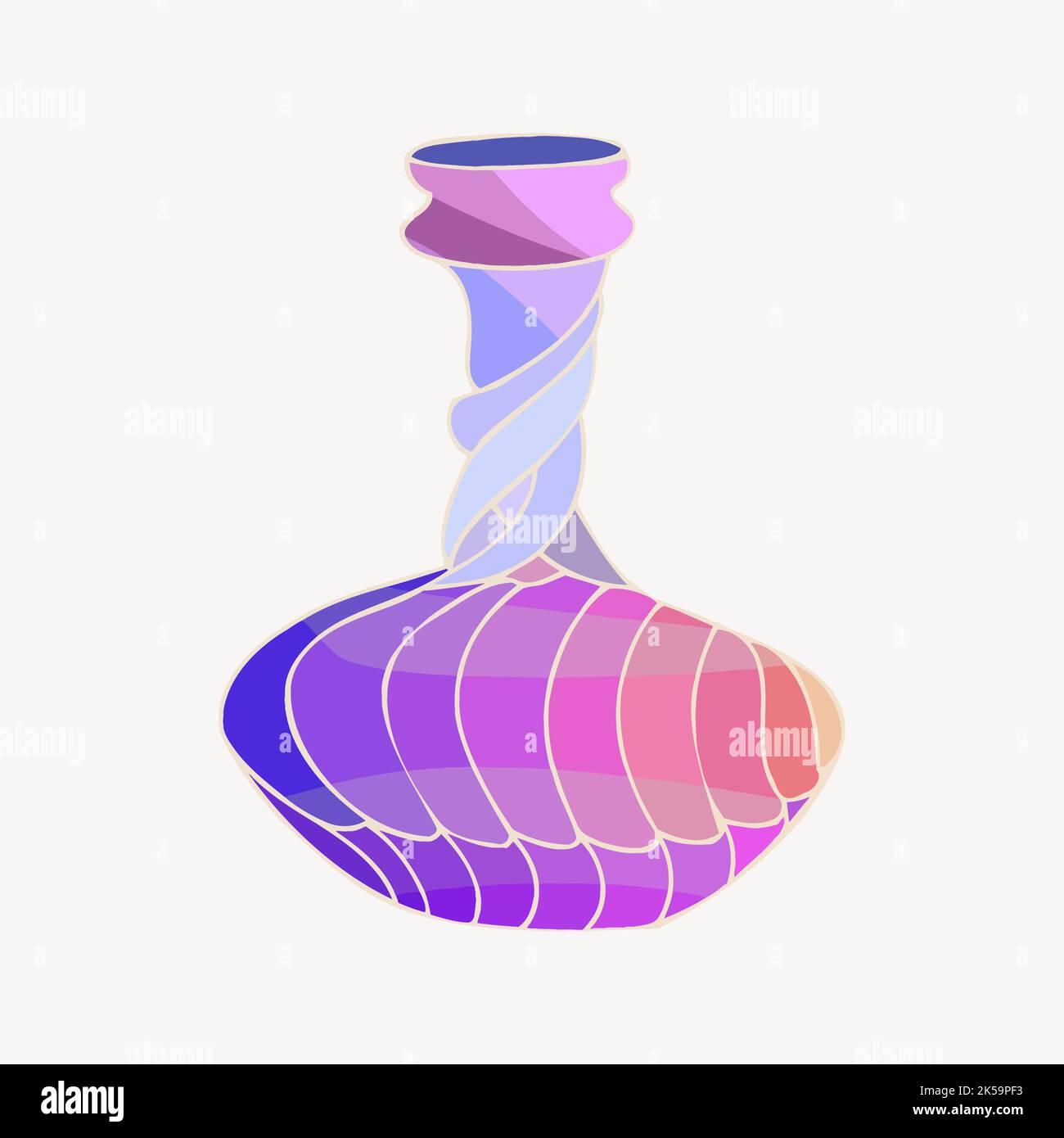 Vase collage element vector Stock Vector Image & Art - Alamy