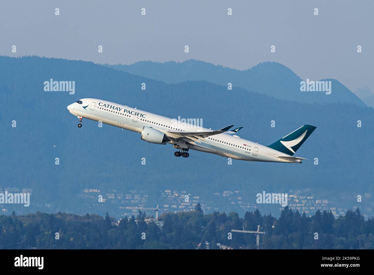 Richmond, British Columbia, Canada. 6th Oct, 2022. A Cathay Pacific ...