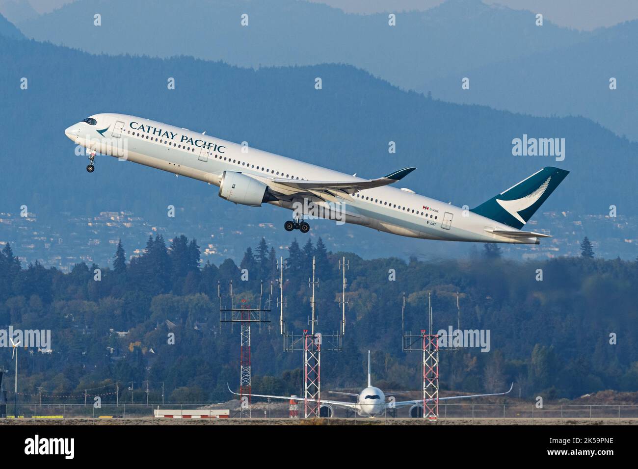 Richmond, British Columbia, Canada. 6th Oct, 2022. A Cathay Pacific ...