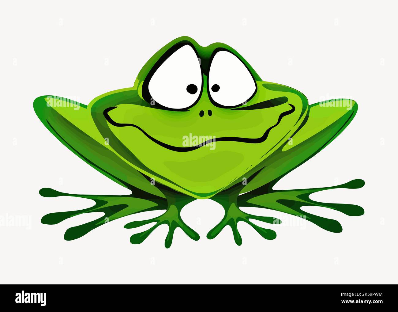 Frog clipart, animal illustration vector Stock Vector Image & Art - Alamy