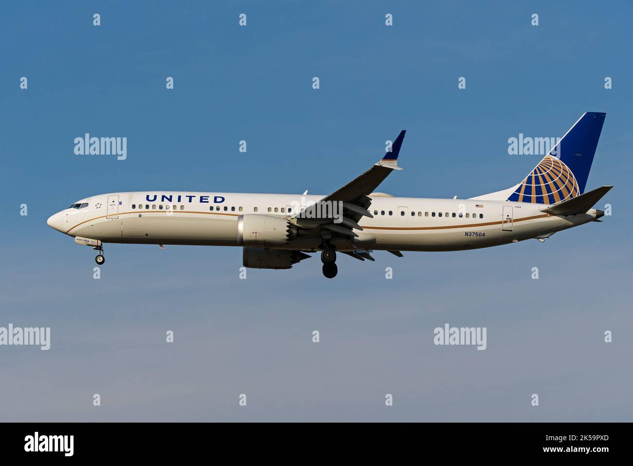 Richmond, British Columbia, Canada. 6th Oct, 2022. A United Airlines ...