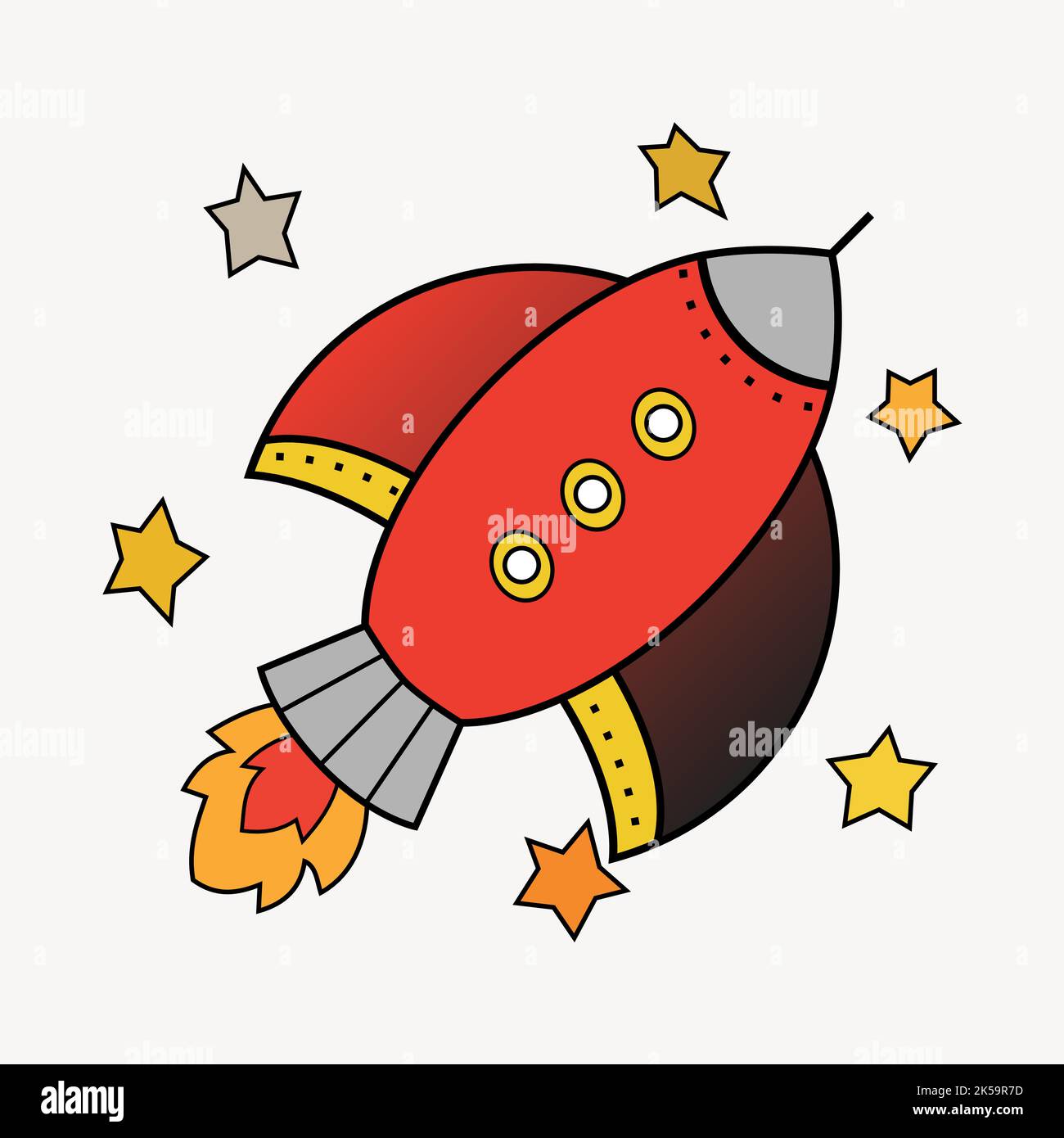 Space Rocket Clipart