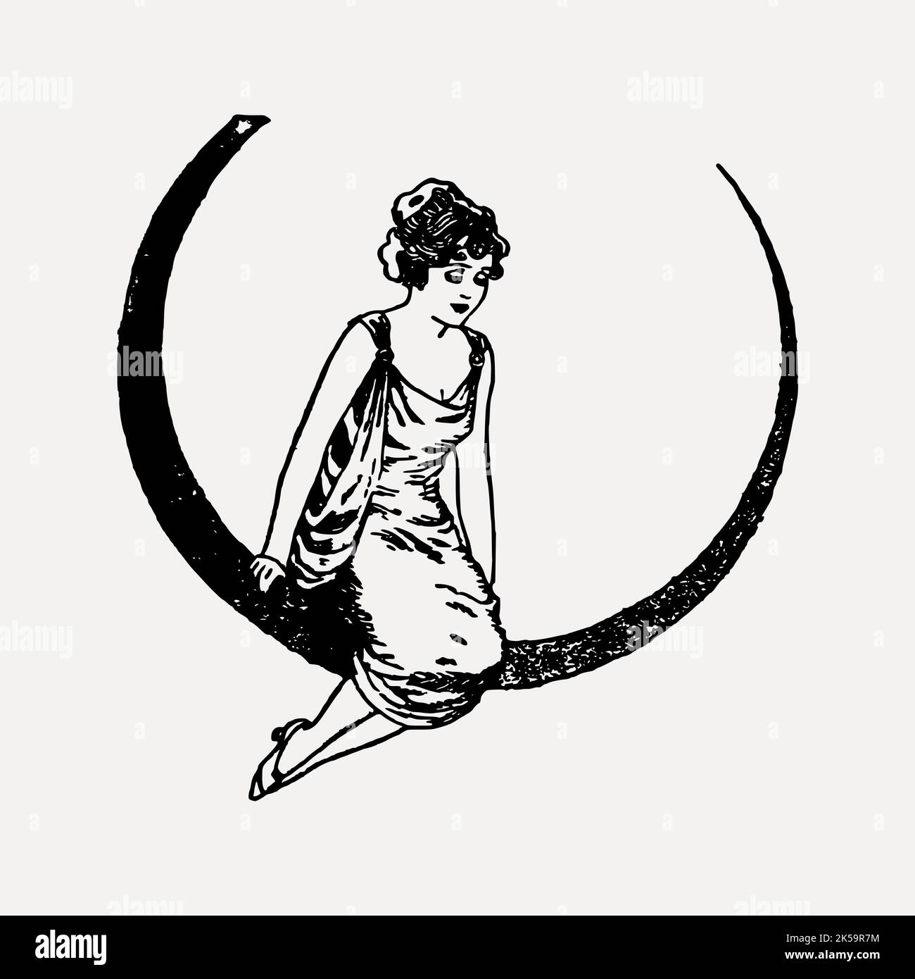 Angel clipart, drawing illustration vector Stock Vector Image & Art - Alamy