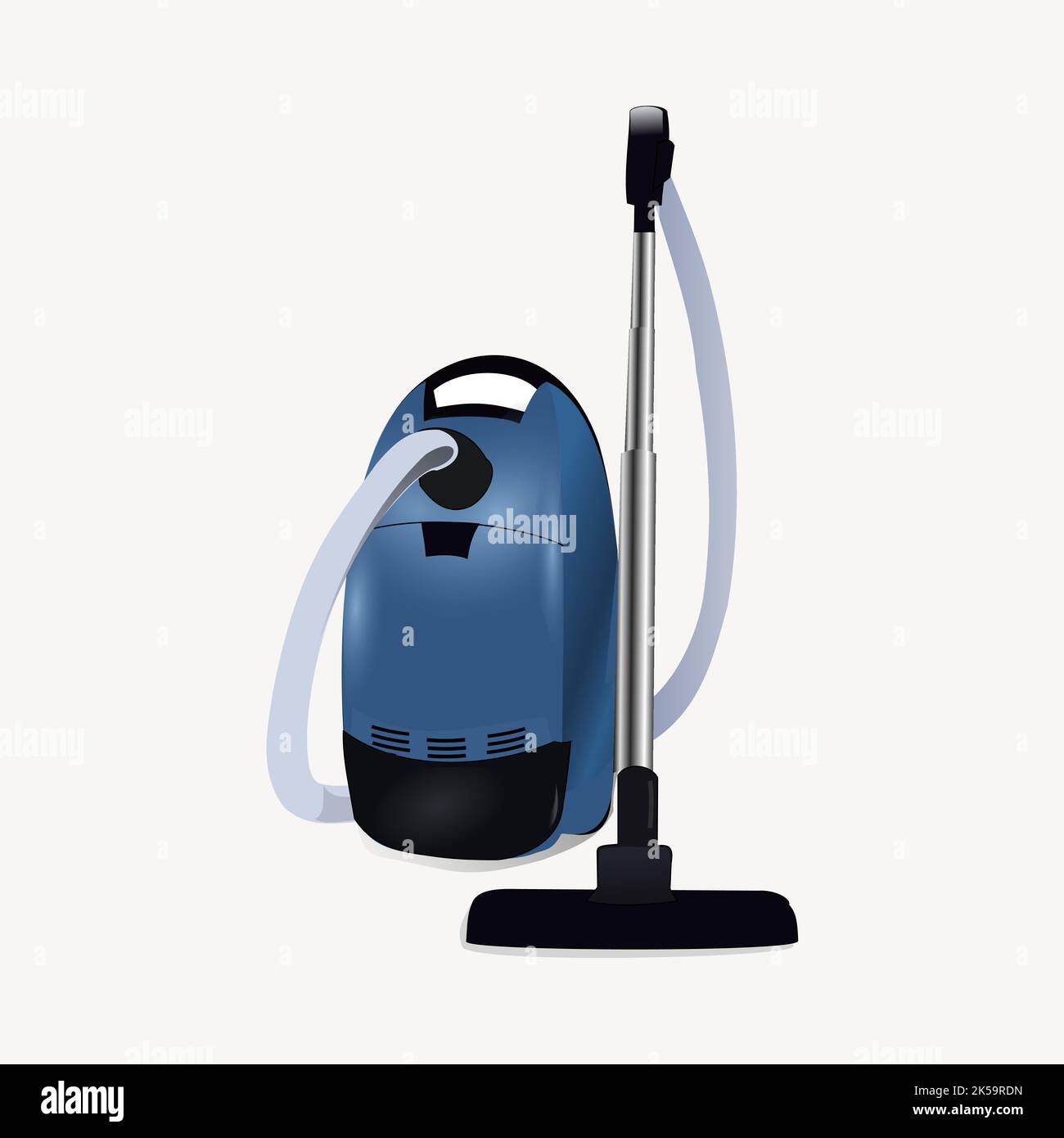 Vacuum cleaner clipart, illustration vector Stock Vector Image & Art ...