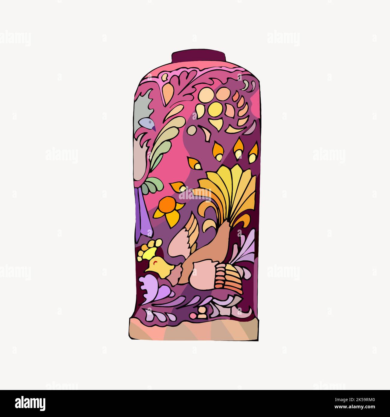 Vase collage element vector Stock Vector Image & Art - Alamy
