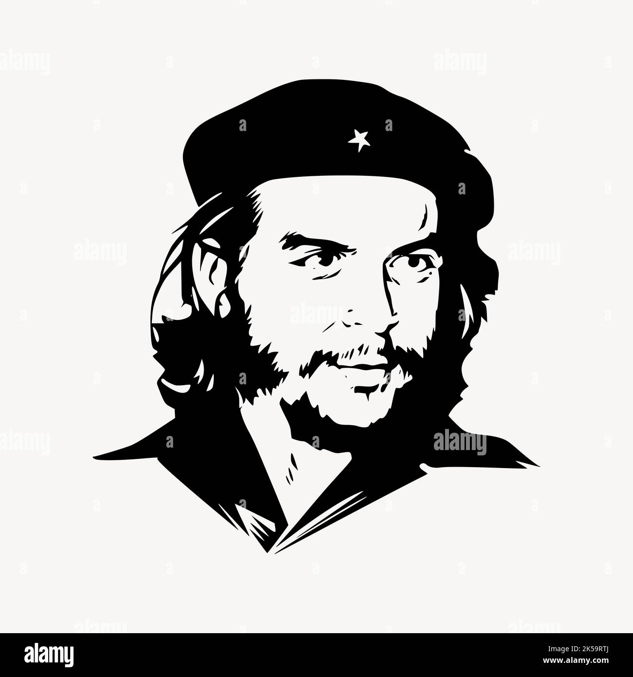 Che Guevara collage element vector Stock Vector Image & Art - Alamy