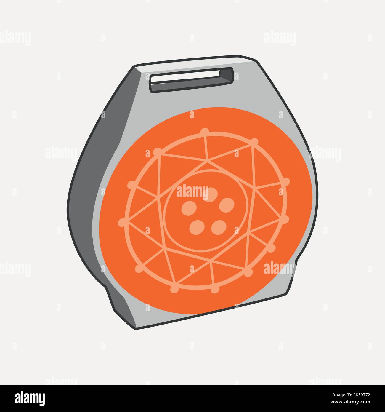 Portable heater clipart, illustration vector Stock Vector Image & Art ...
