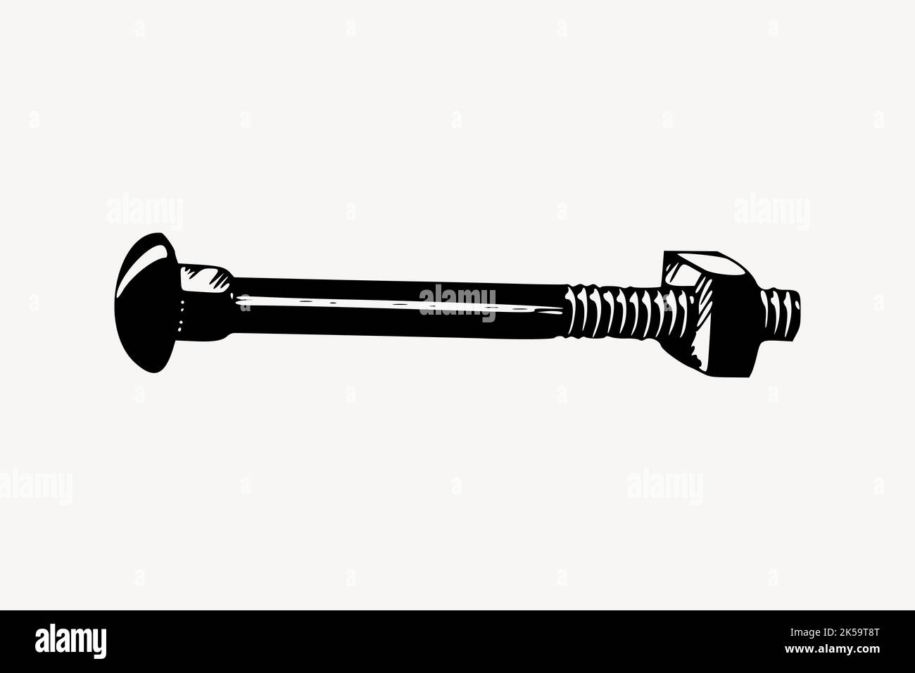 Bolt collage element vector Stock Vector Image & Art - Alamy