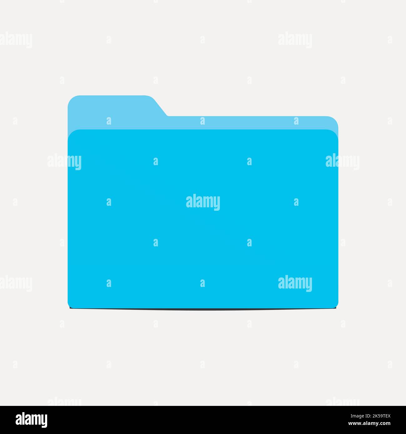 Blue Folder Clip Art