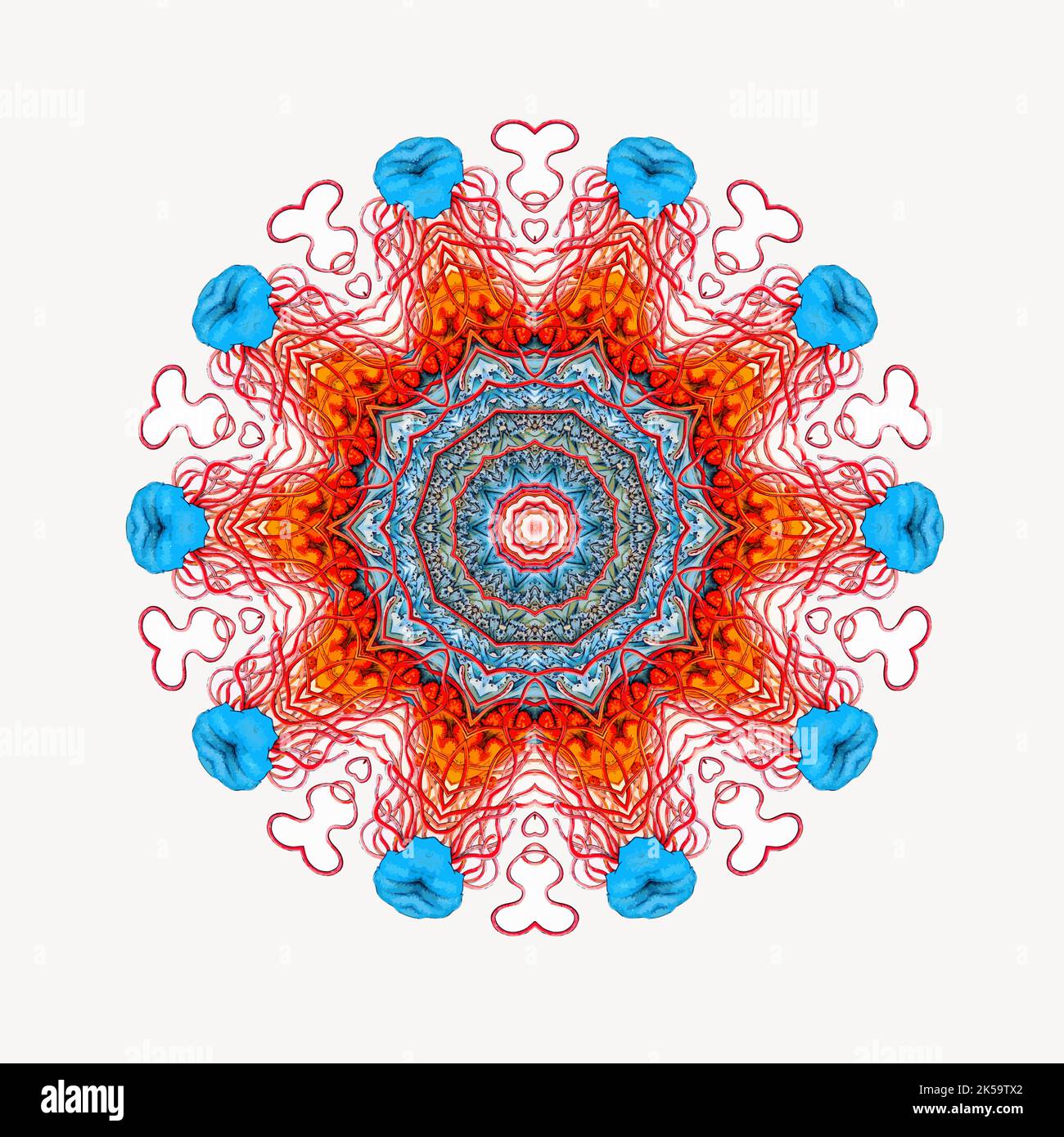 Abstract shape clipart, colorful illustration vector Stock Vector Image ...