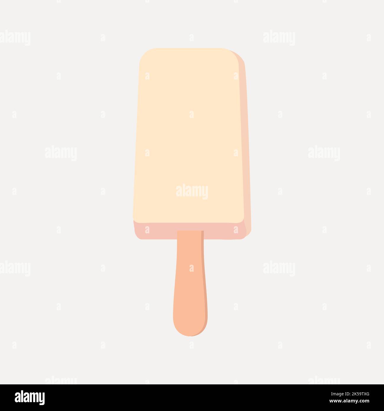 Popsicle ice-cream clipart, dessert illustration vector Stock Vector ...