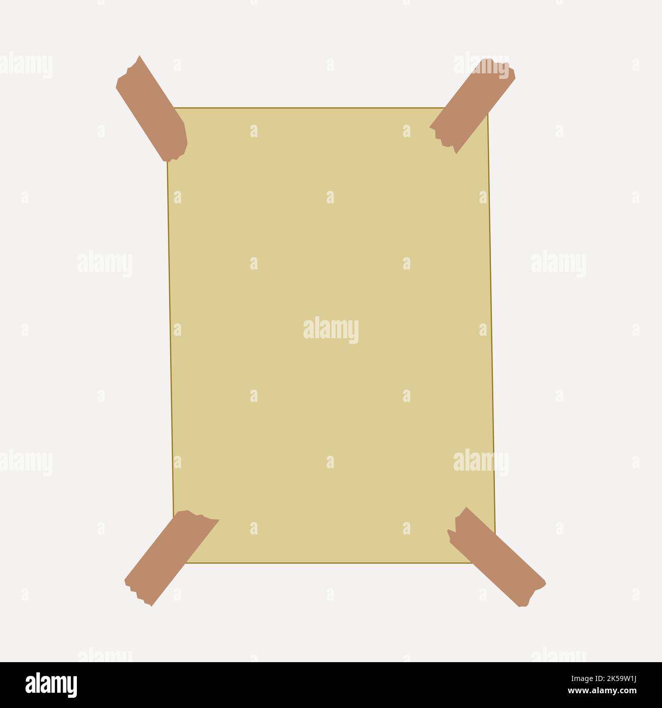 Paper frame clipart, illustration vector Stock Vector Image & Art - Alamy