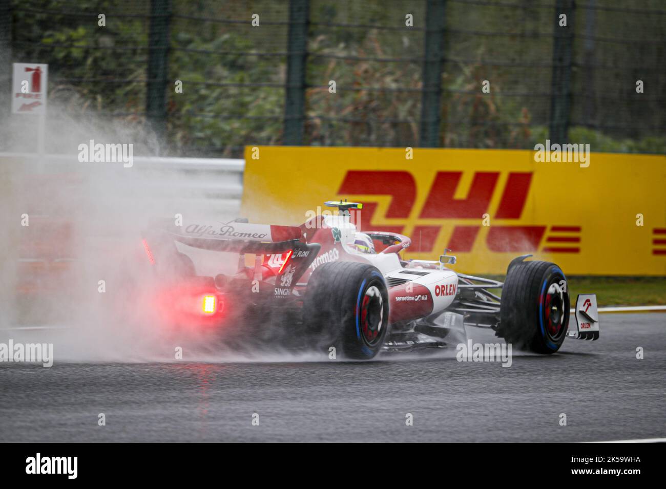 Suzuka, Japan. 07th Oct, 2022. Suzuka, Japan - 07/10/2022, 24 ZHOU Guanyu (chi), Alfa Romeo F1 ...