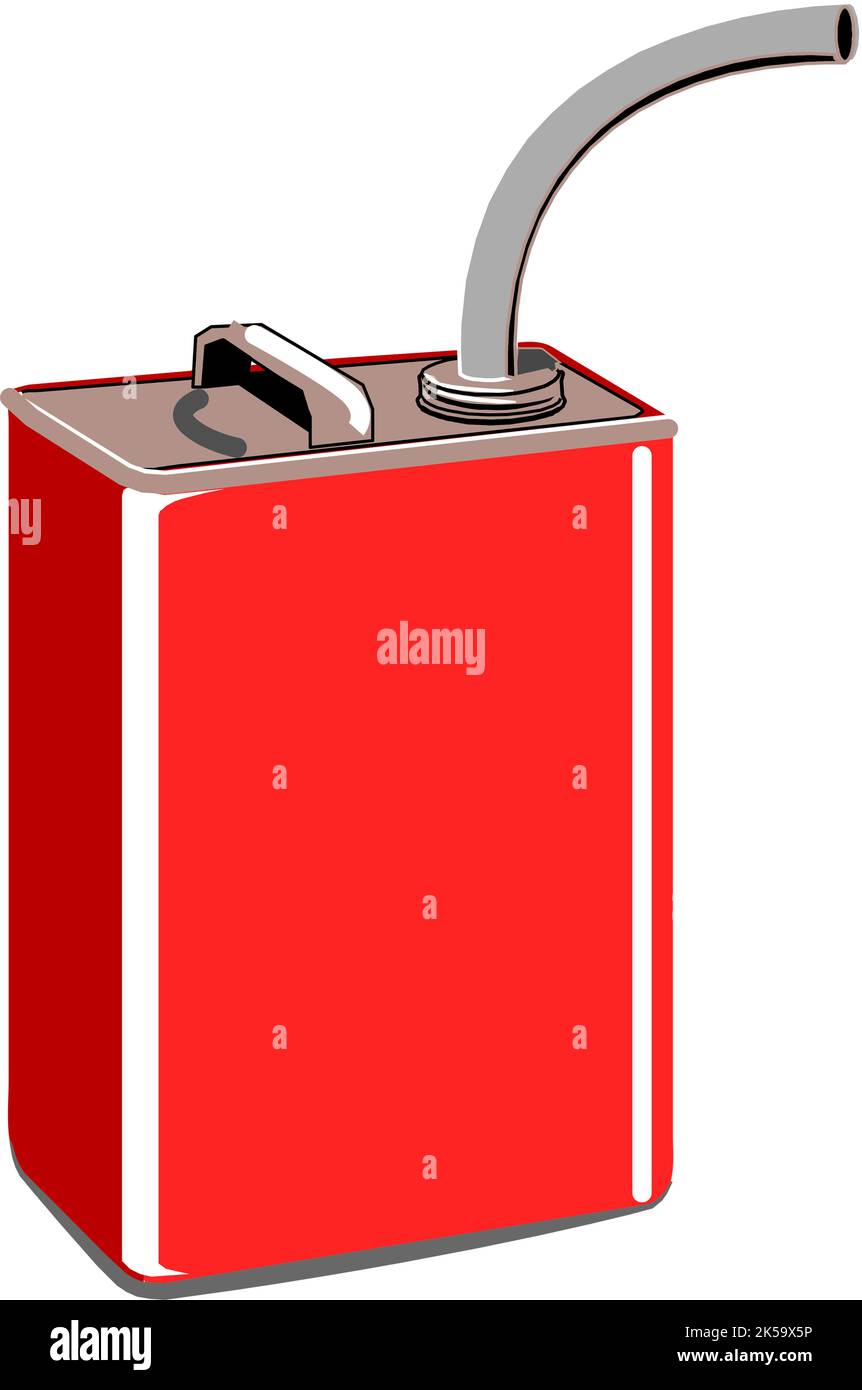 Gas can png sticker illustration, transparent background Stock Vector ...