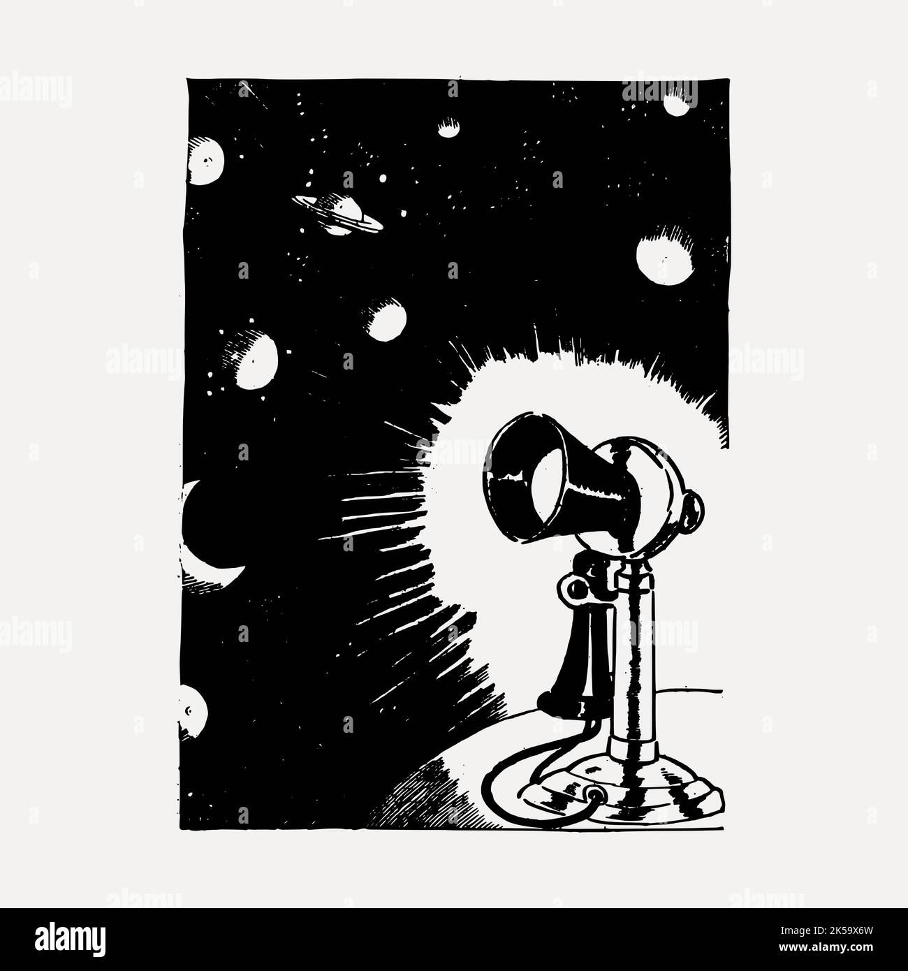 Calling space clipart hi-res stock photography and images - Alamy