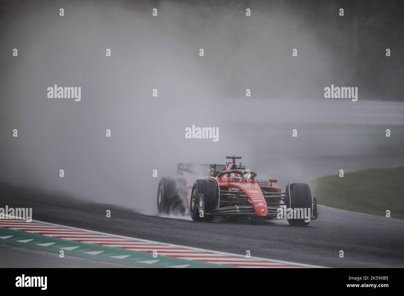 Suzuka, Japan. 07th Oct, 2022. Suzuka, Japan - 07/10/2022, 16 LECLERC Charles (mco), Scuderia ...
