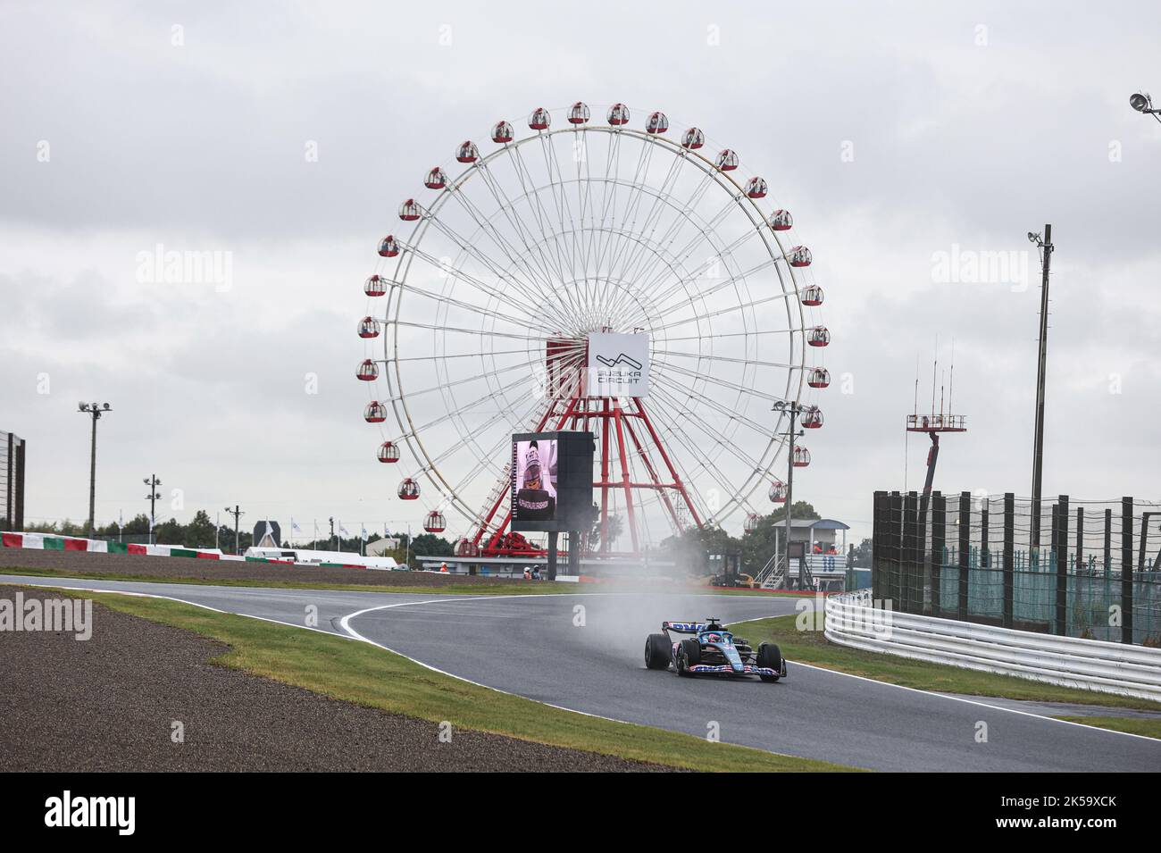 Suzuka, Japan. 07th Oct, 2022. Suzuka, Japan - 07/10/2022, 14 ALONSO Fernando (spa), Alpine F1 ...