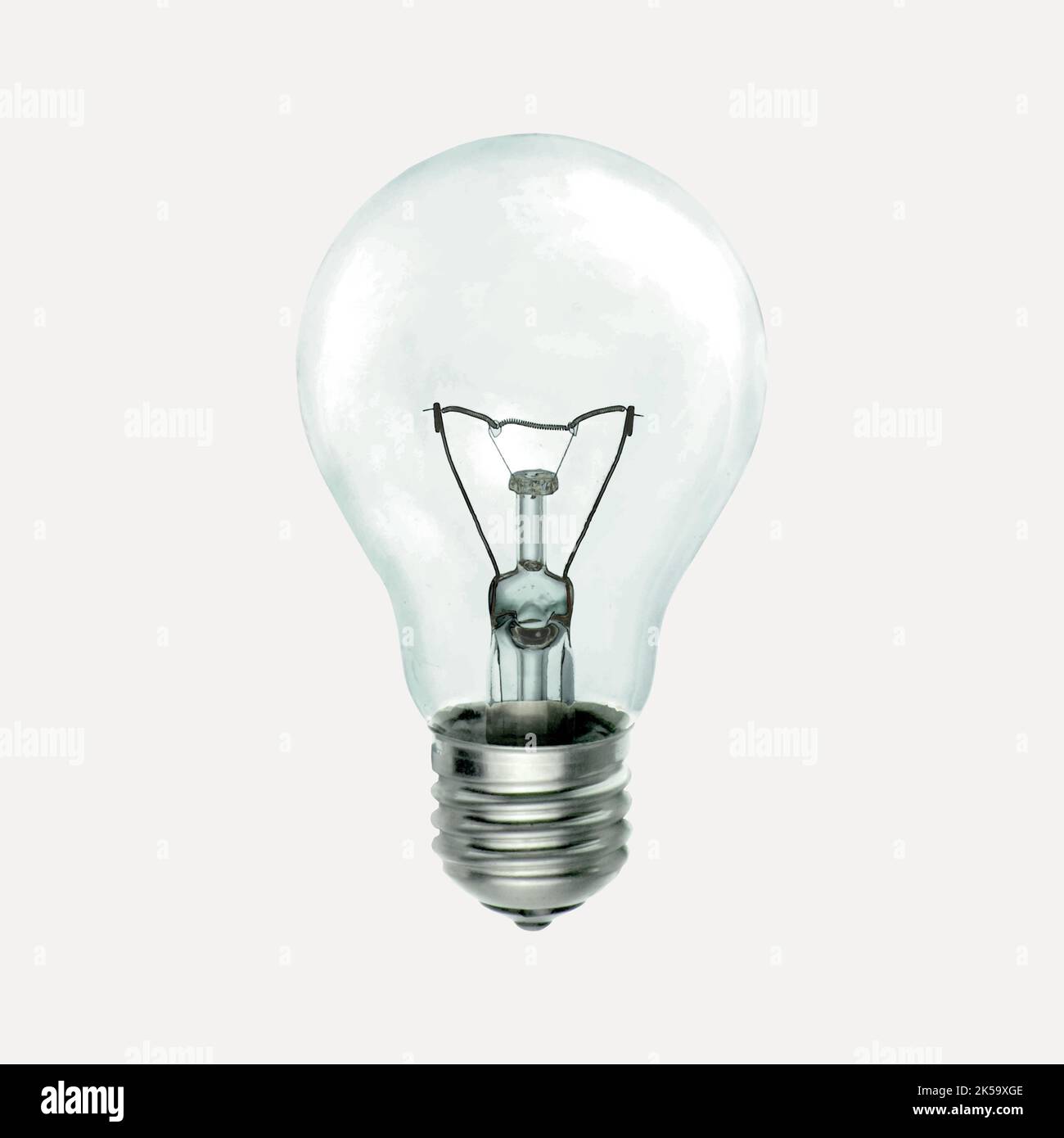 Light bulb clipart, illustration vector Stock Vector Image & Art - Alamy