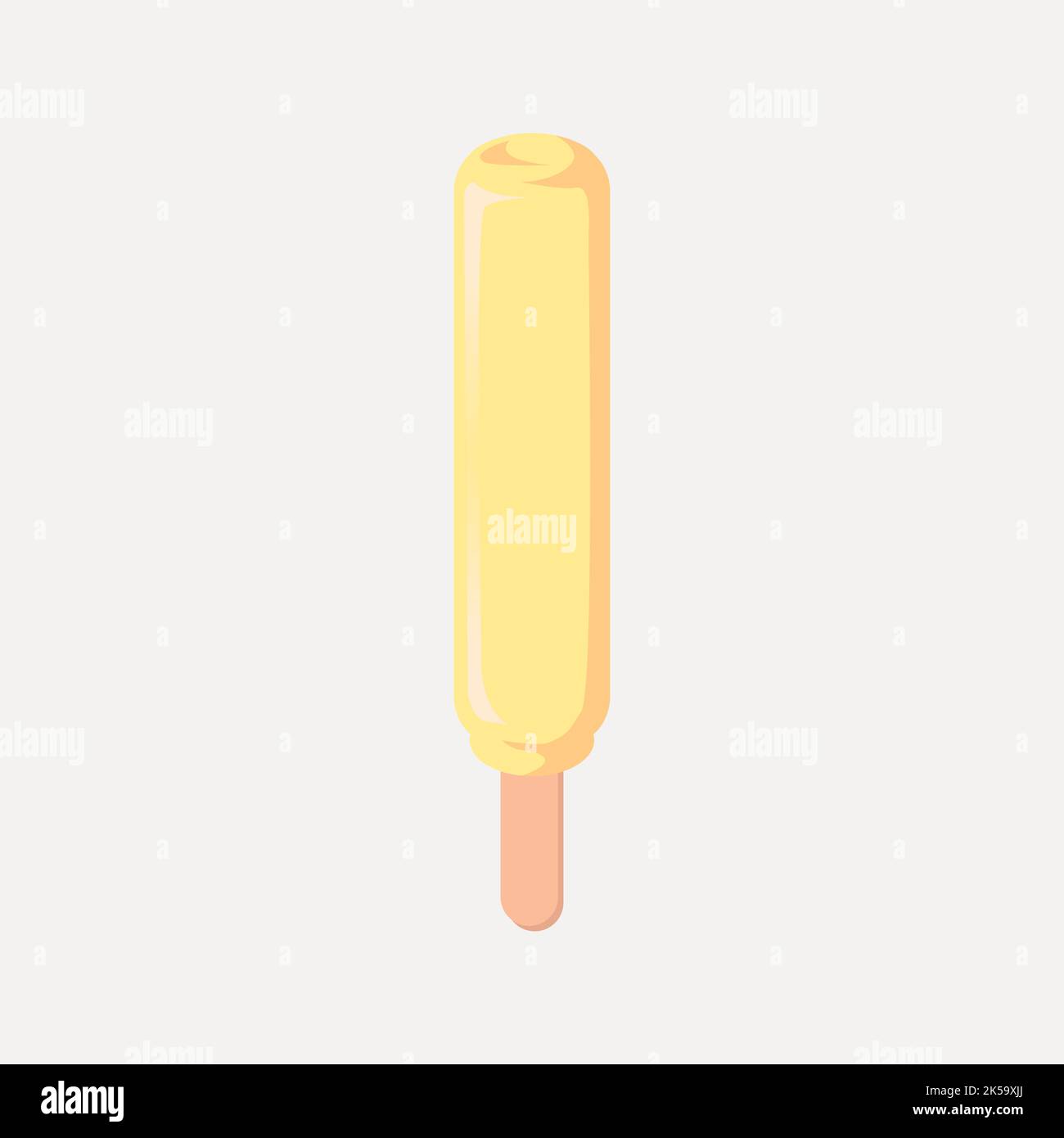 Popsicle ice-cream clipart, dessert illustration vector Stock Vector ...