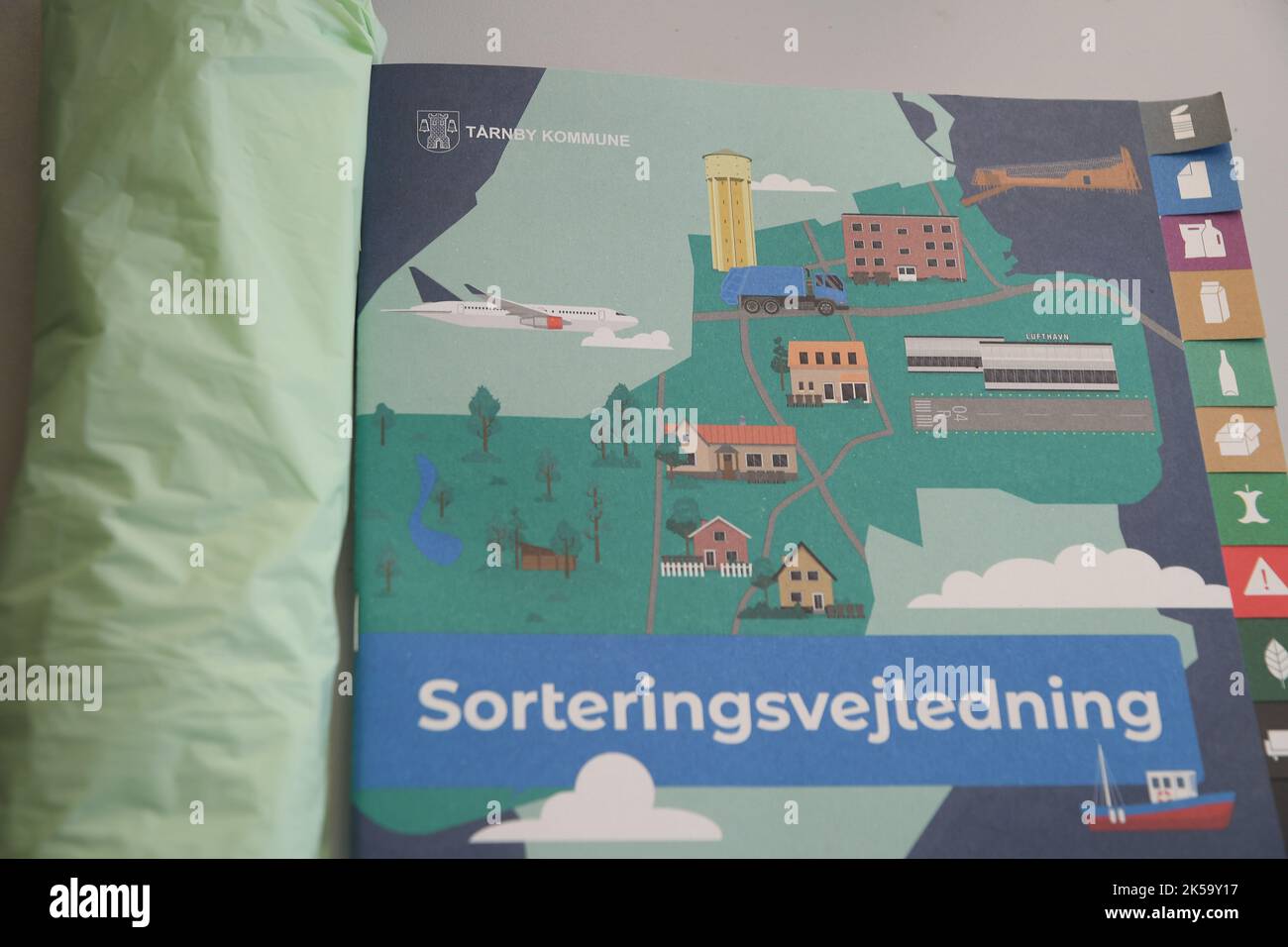 Kastrup/Copenahgen /Denmark/07 October 2022/ Tarnby council /city hall ...