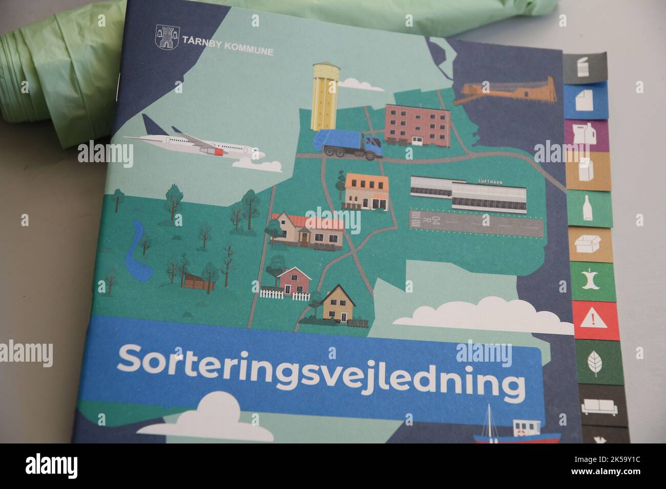 Kastrup/Copenahgen /Denmark/07 October 2022/ Tarnby council /city hall ...