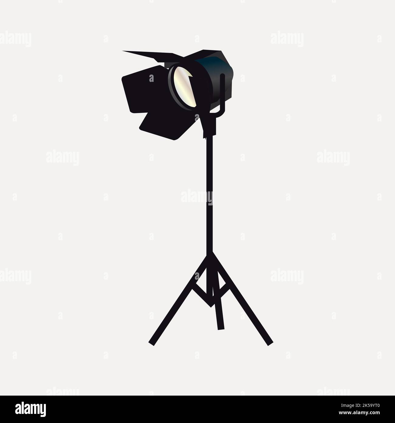 Studio light clipart, illustration vector Stock Vector Image & Art - Alamy