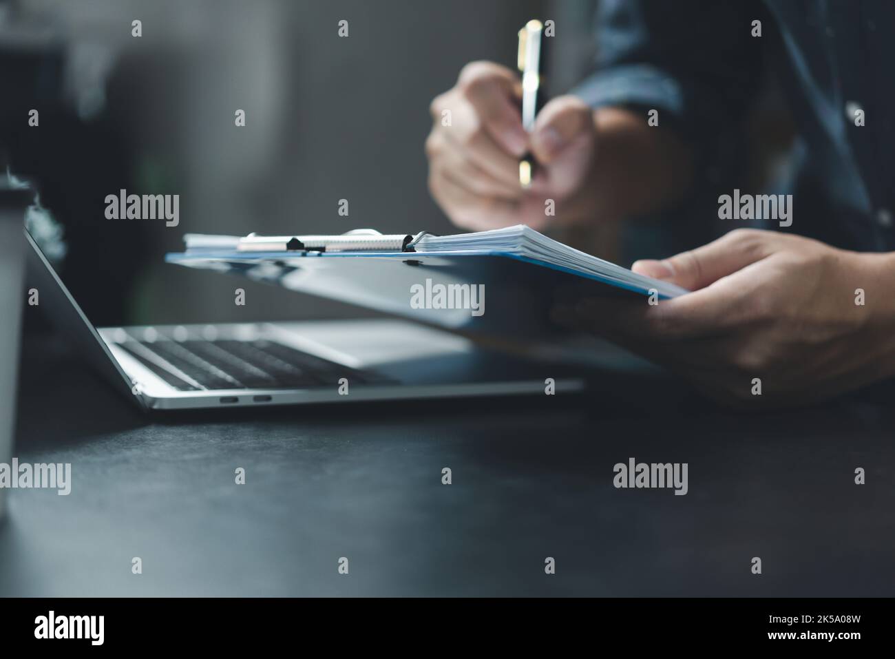 Review paperwork hi-res stock photography and images - Alamy