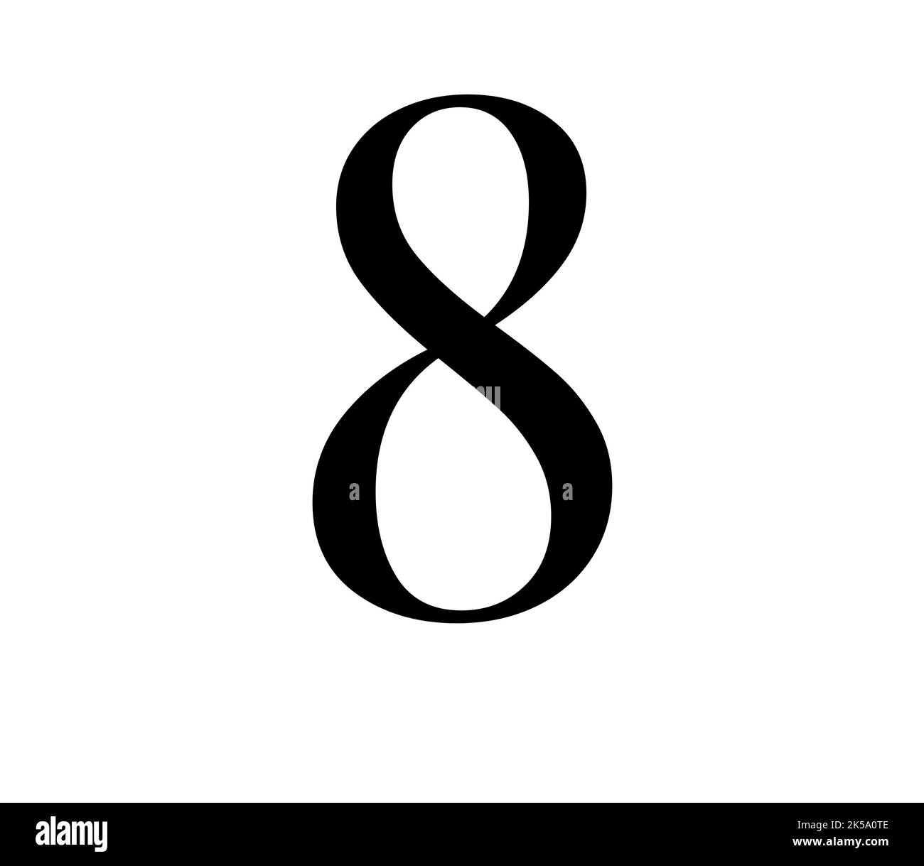 Number sticker Cut Out Stock Images & Pictures - Alamy