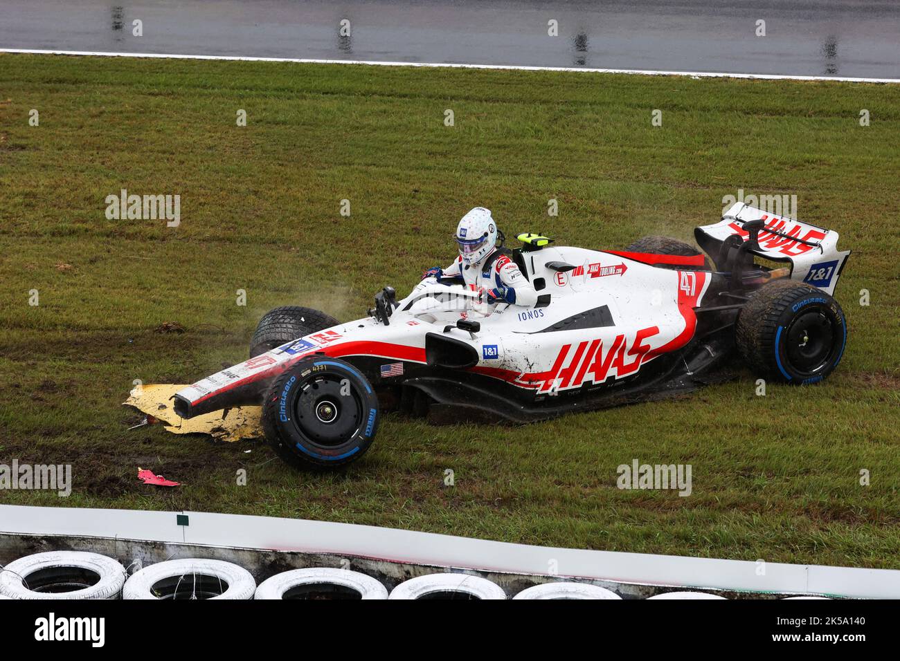 Suzuka, Japan. 07th Oct, 2022. Suzuka, Japan - 07/10/2022, 47 SCHUMACHER Mick (ger), Haas F1 ...