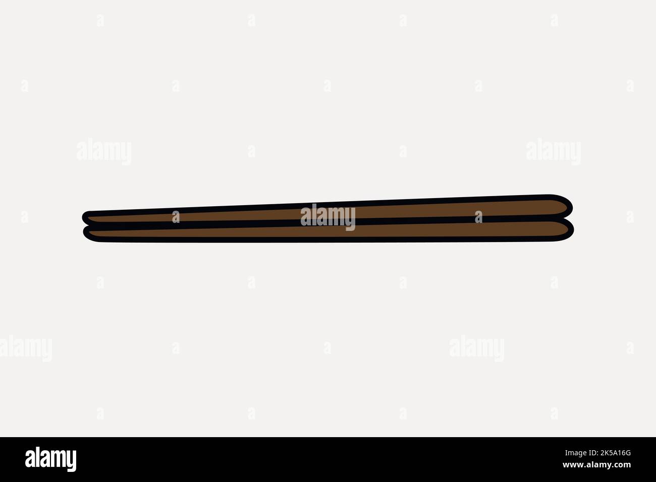 Chopsticks clipart, illustration vector Stock Vector Image & Art - Alamy