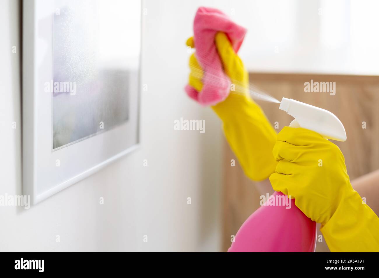 Cleaning company. Janitor service. Professional tools. Home chores ...