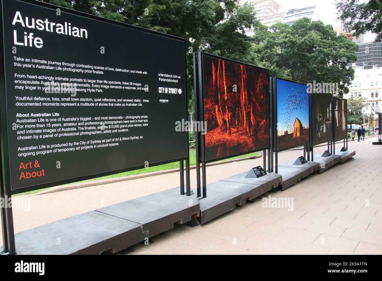 Sydney, Australia. 7th October 2022. Art and About Australian Life ...