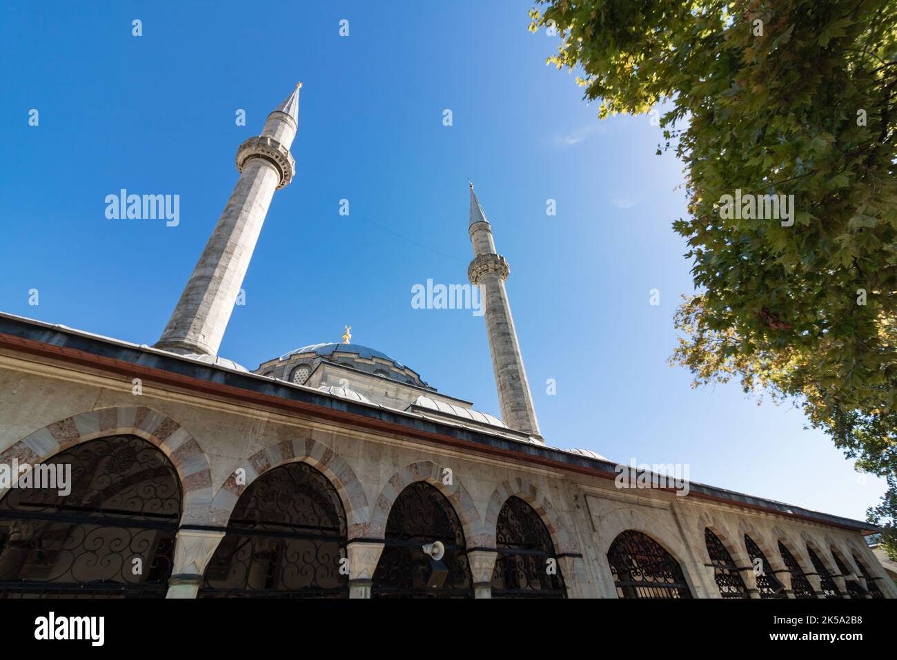 Atik Valide Mosque in Uskudar Istanbul. Ottoman architecture or islamic ...
