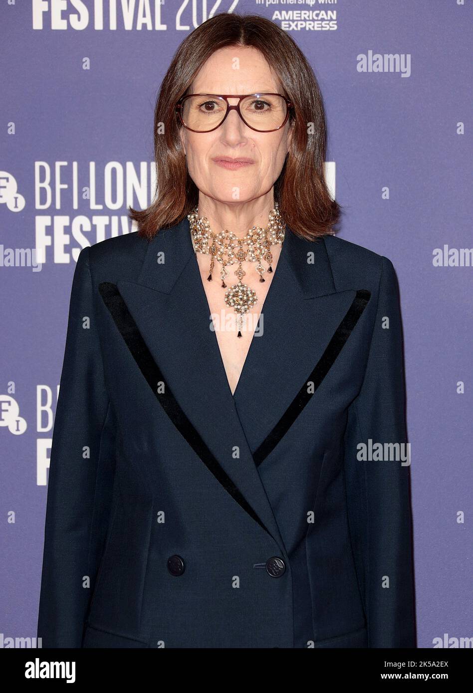 Oct 06, 2022 - London, England, UK - Joanna Hogg attending 66th BFI ...